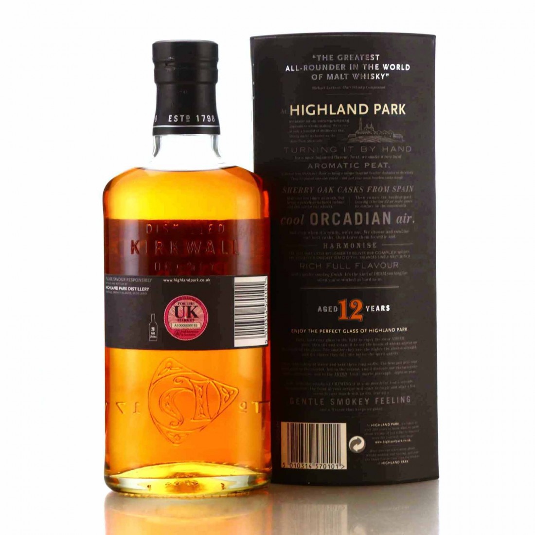 Highland Park 12 Year Old pre-2017 | Whisky Auctioneer