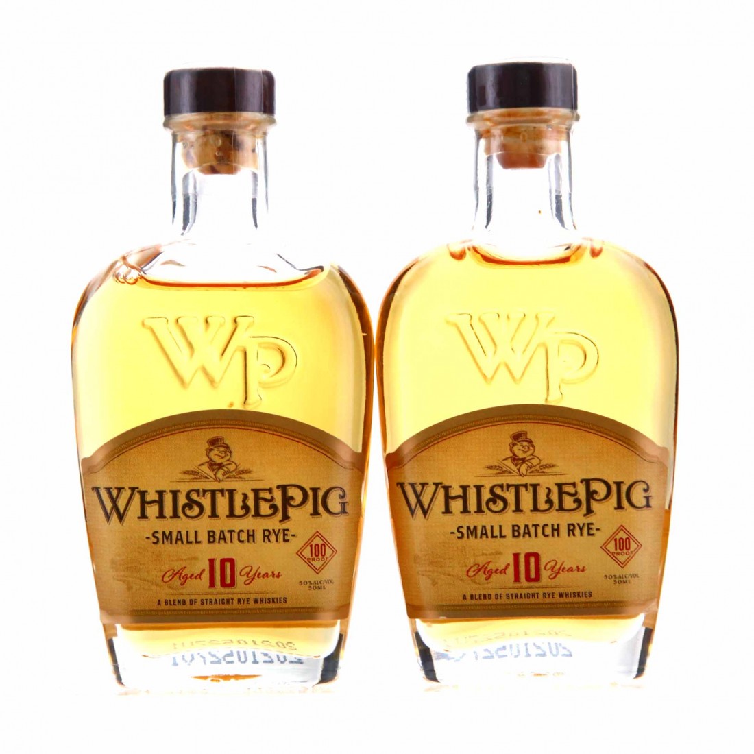 Whistlepig 10 Year Old Small Batch Rye 100 Proof Miniature x 2 | Whisky ...