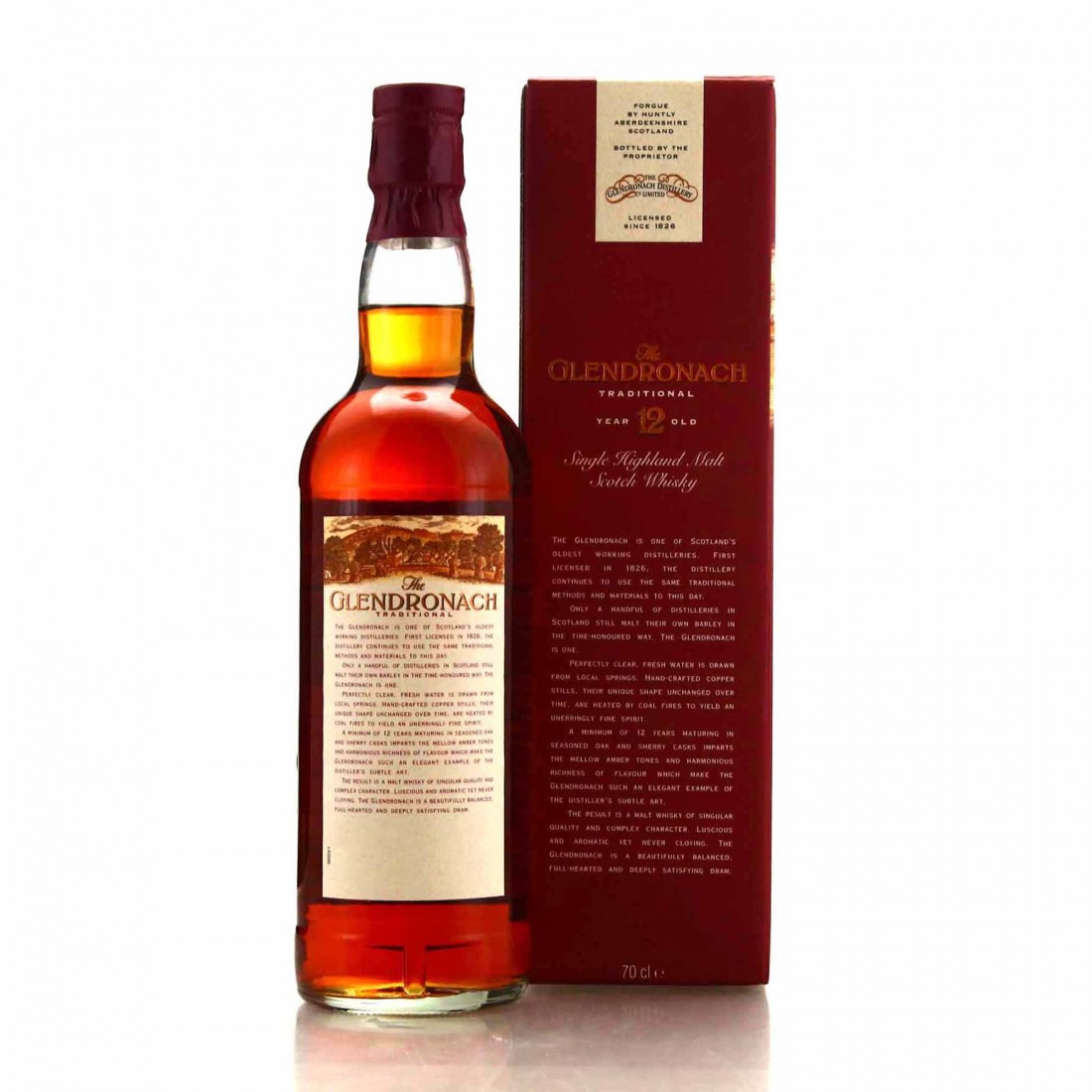 Glendronach 12 Year Old Traditional 1990s | Whisky Auctioneer