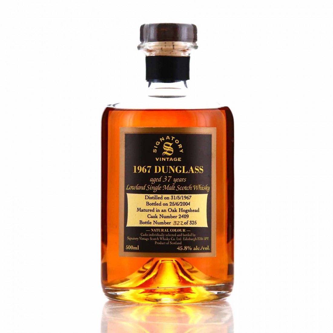 Dunglass 1967 Signatory Vintage Rare Reserve 50cl | Whisky Auctioneer