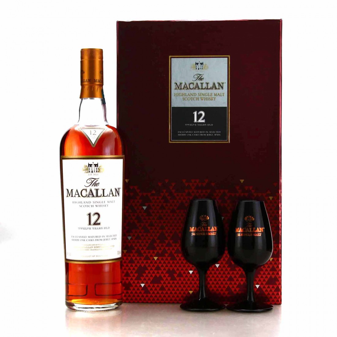 Macallan 12 Year Old Gift Pack pre-2018 | Whisky Auctioneer