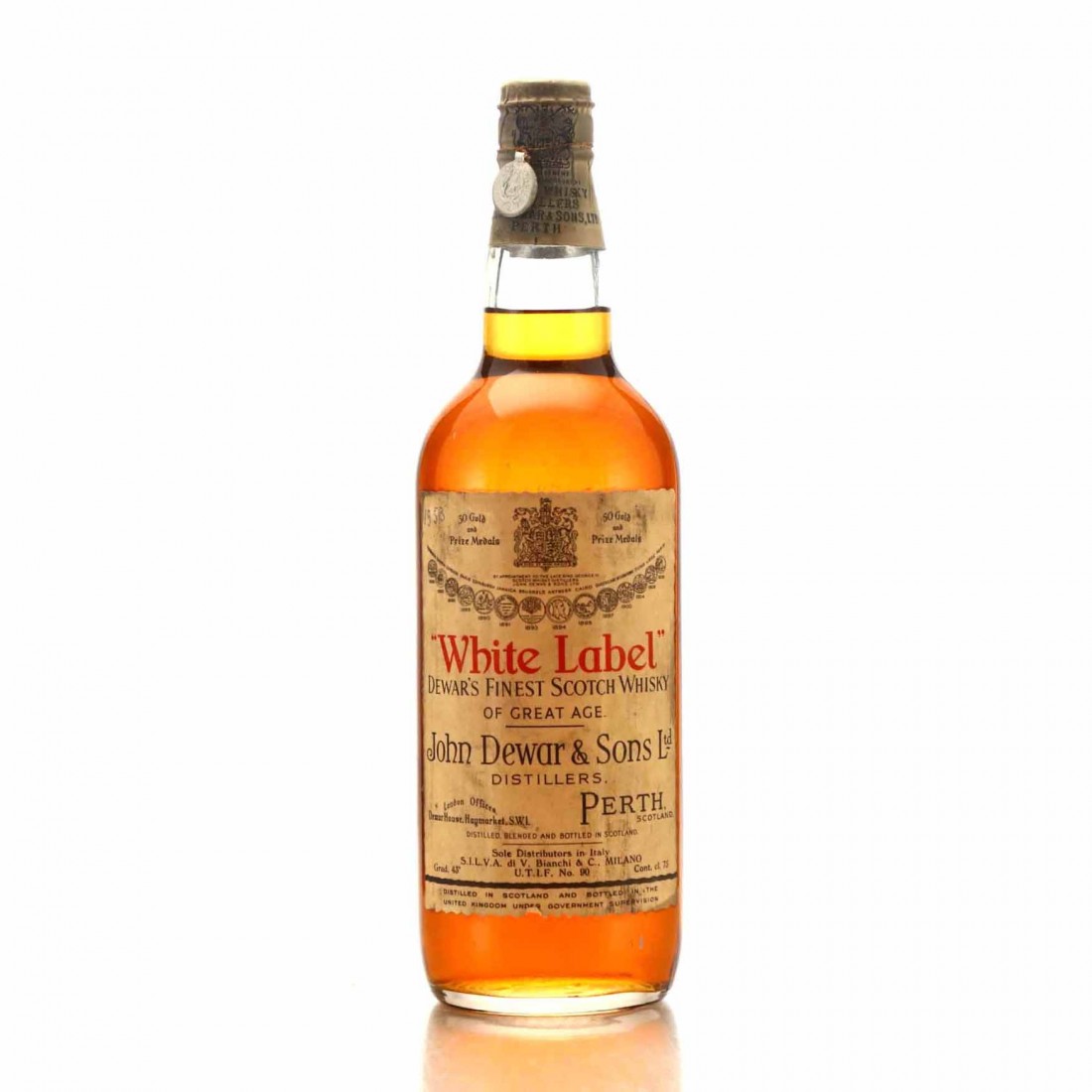 Dewar's White Label 1950s / Bianchi Import | Whisky Auctioneer