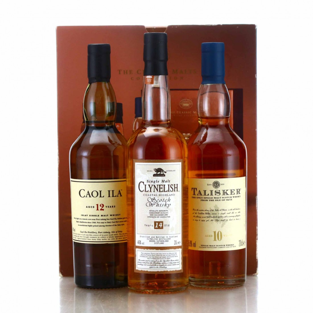 Classic Malts Collection 3 x 20cl / Caol Ila, Clynelish, Talisker ...