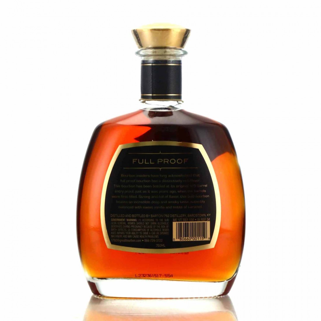 Barton 1792 Full Proof Kentucky Straight Bourbon / Mid Valley | Whisky Auctioneer