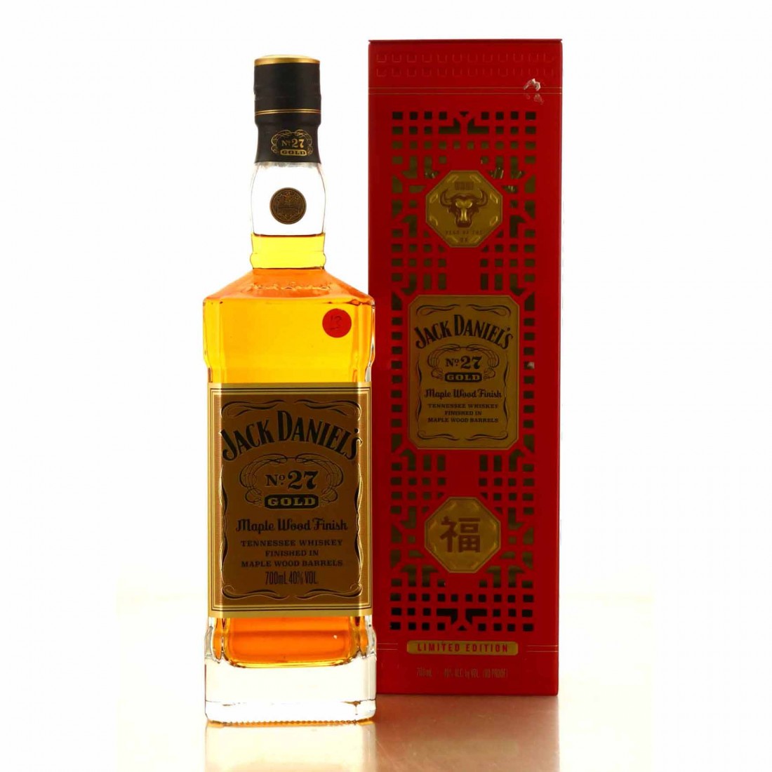 Jack Daniel's No.27 Gold Maple Wood Finish 70cl / Year of a Rabbit ...