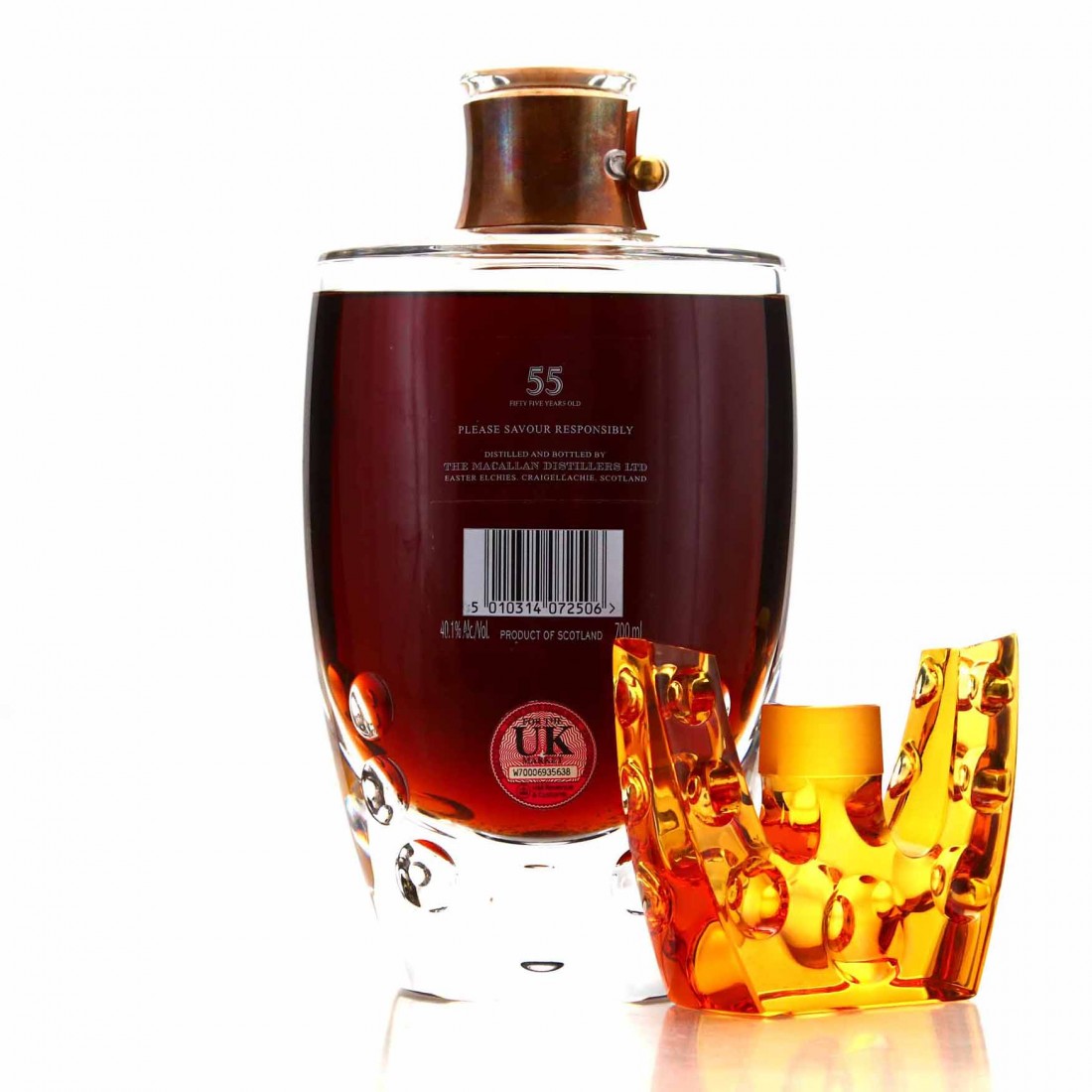 Macallan 55 Year Old Lalique Six Pillars Collection | Whisky Auctioneer