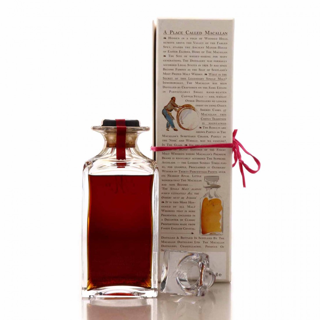 Macallan 1965 Tudor Crystal Decanter 25 Year Old | Whisky Auctioneer