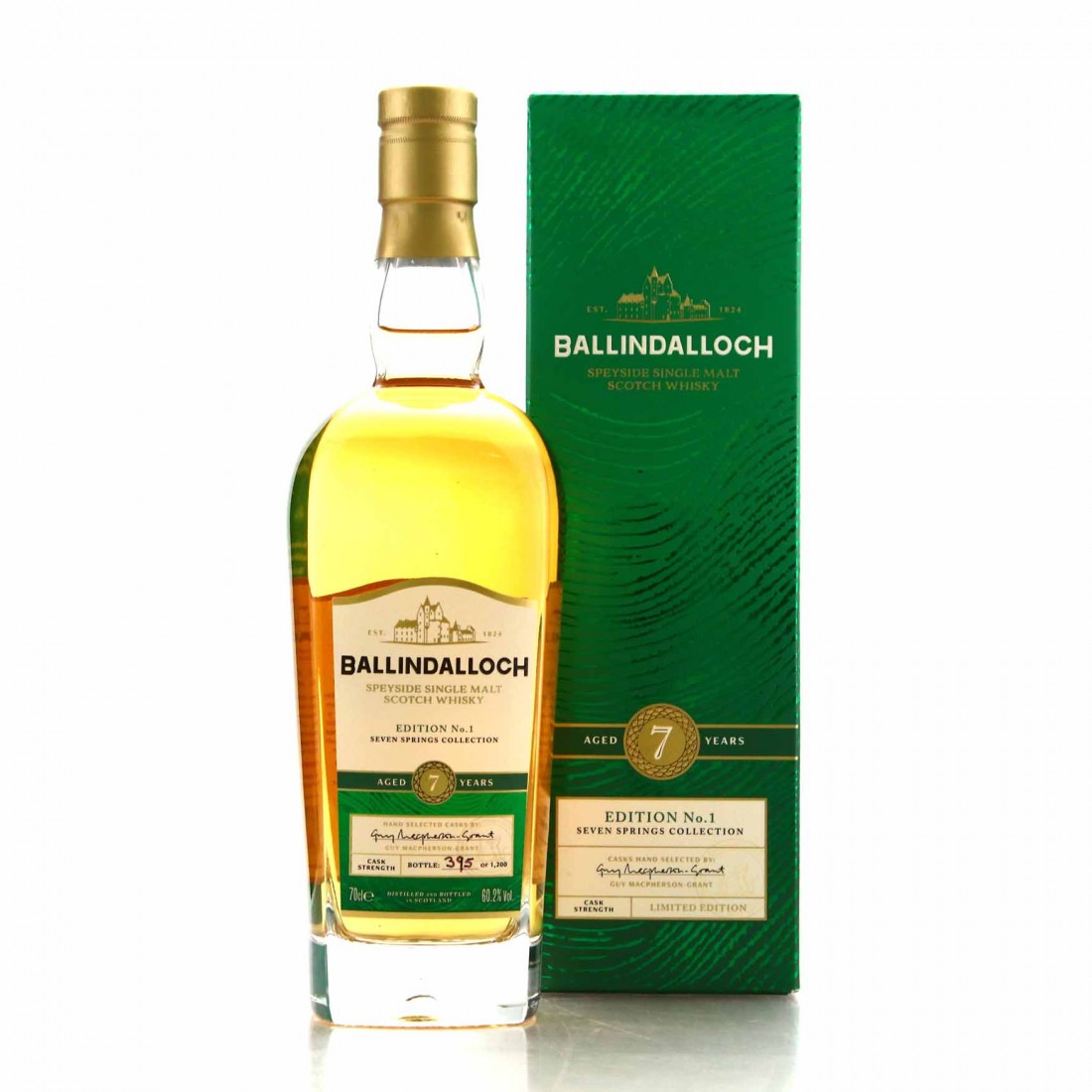 Ballindalloch 7 Year Old Seven Springs Edition 1 | Whisky Auctioneer