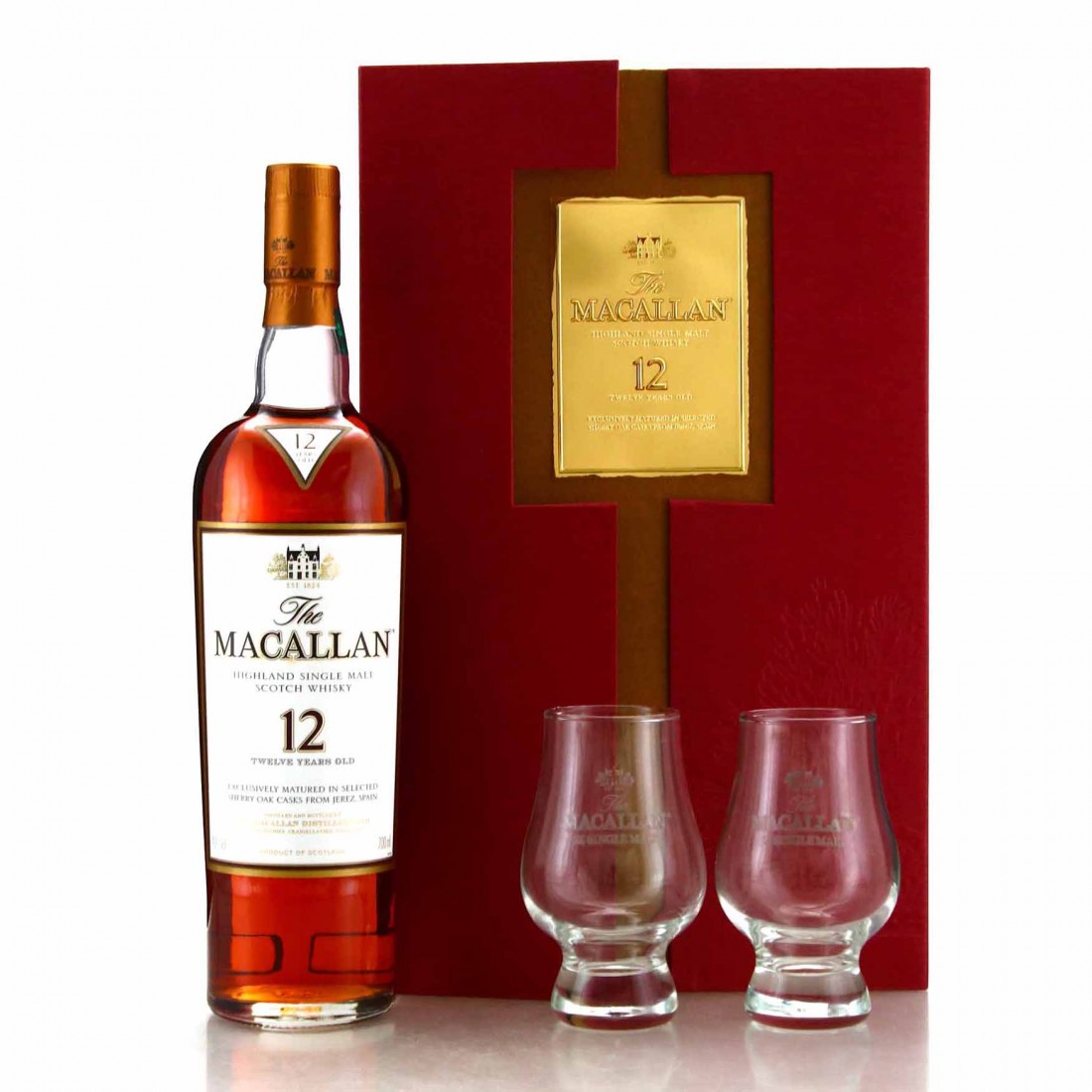 Macallan 12 Year Old Gift Pack pre-2018 | Whisky Auctioneer