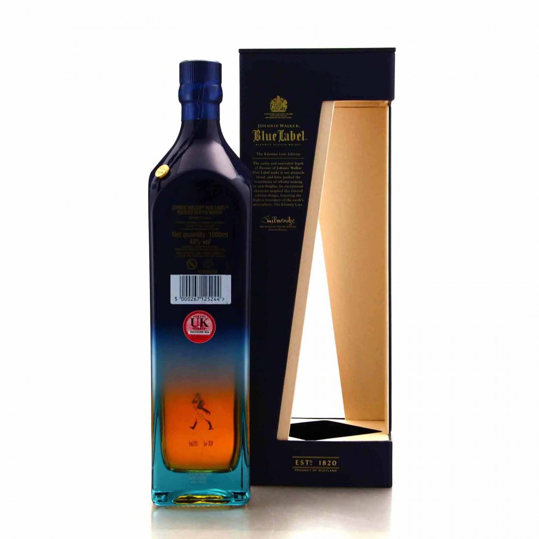 Johnnie Walker Blue Label 1 Litre / Karman Line Edition | Whisky Auctioneer