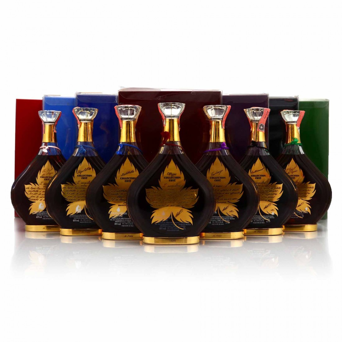 Courvoisier Erte Collection No.1-7 7 x 70cl | Whisky Auctioneer