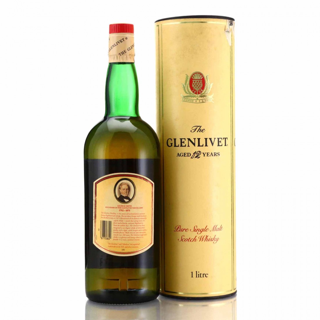 Glenlivet 12 Year Old 1 Litre 1980s | Whisky Auctioneer