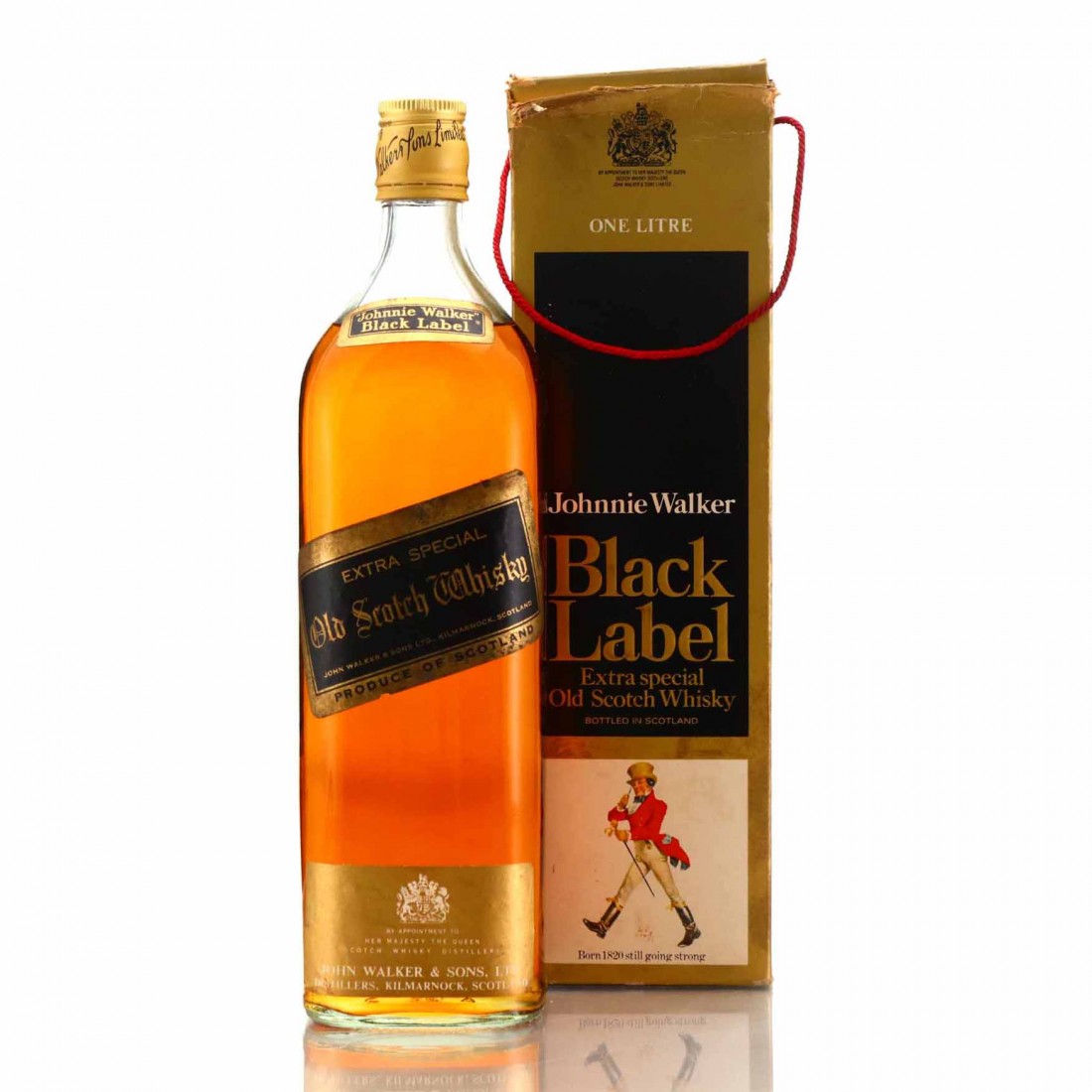 Johnnie Walker Black Label 1 Litre 1970s | Whisky Auctioneer