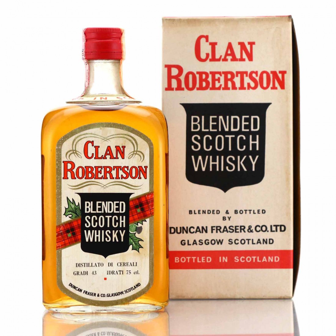 Clan Robertson Scotch Whisky 1960s | Whisky Auctioneer