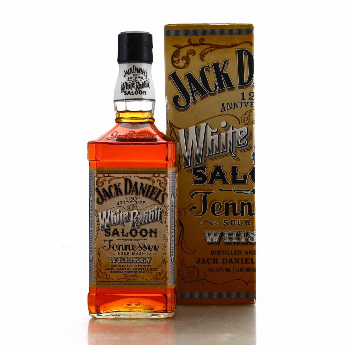 Jack Daniel's 120th Anniversary of White Rabbit Saloon 70cl | Whisky ...