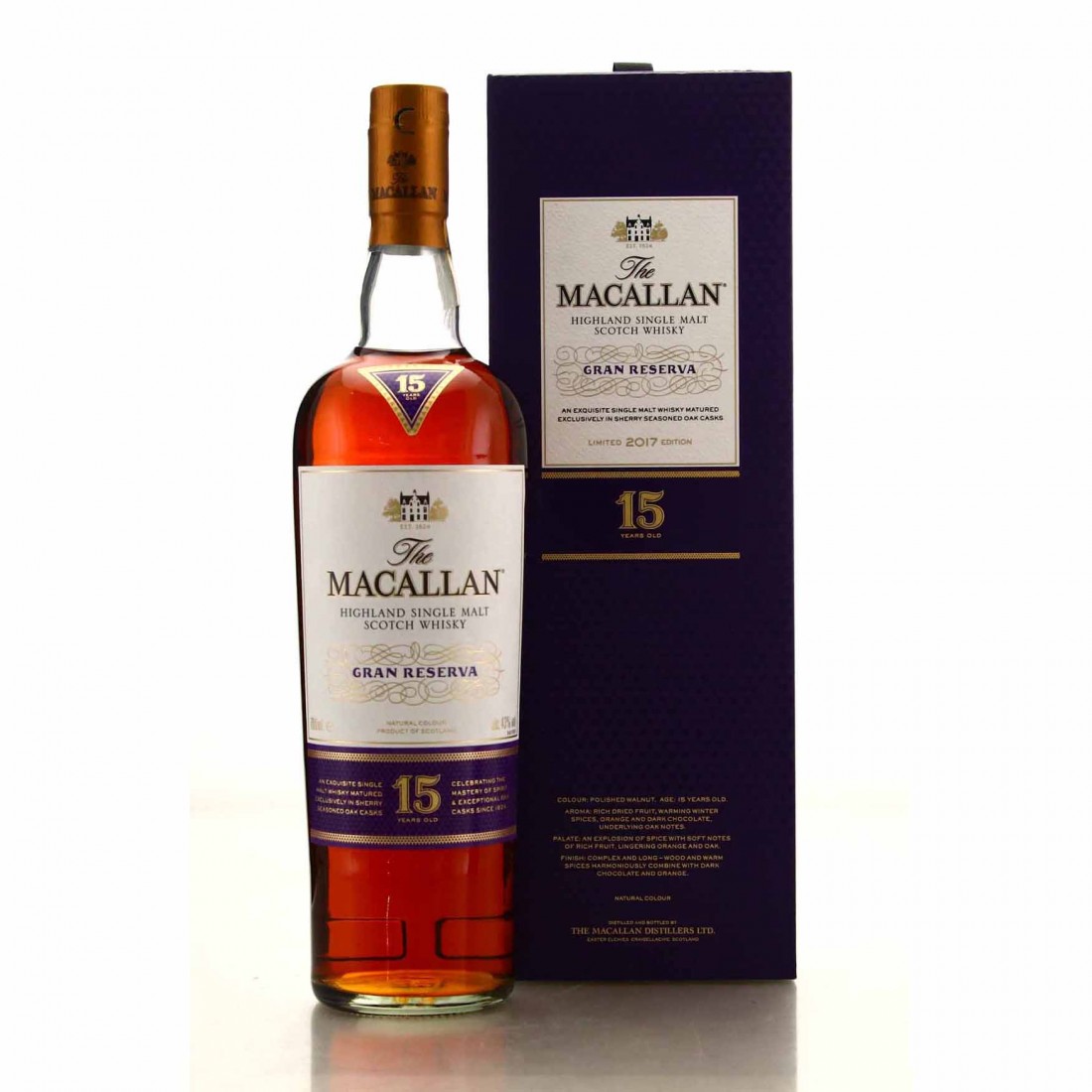 Macallan 15 Year Old Gran Reserva | Whisky Auctioneer