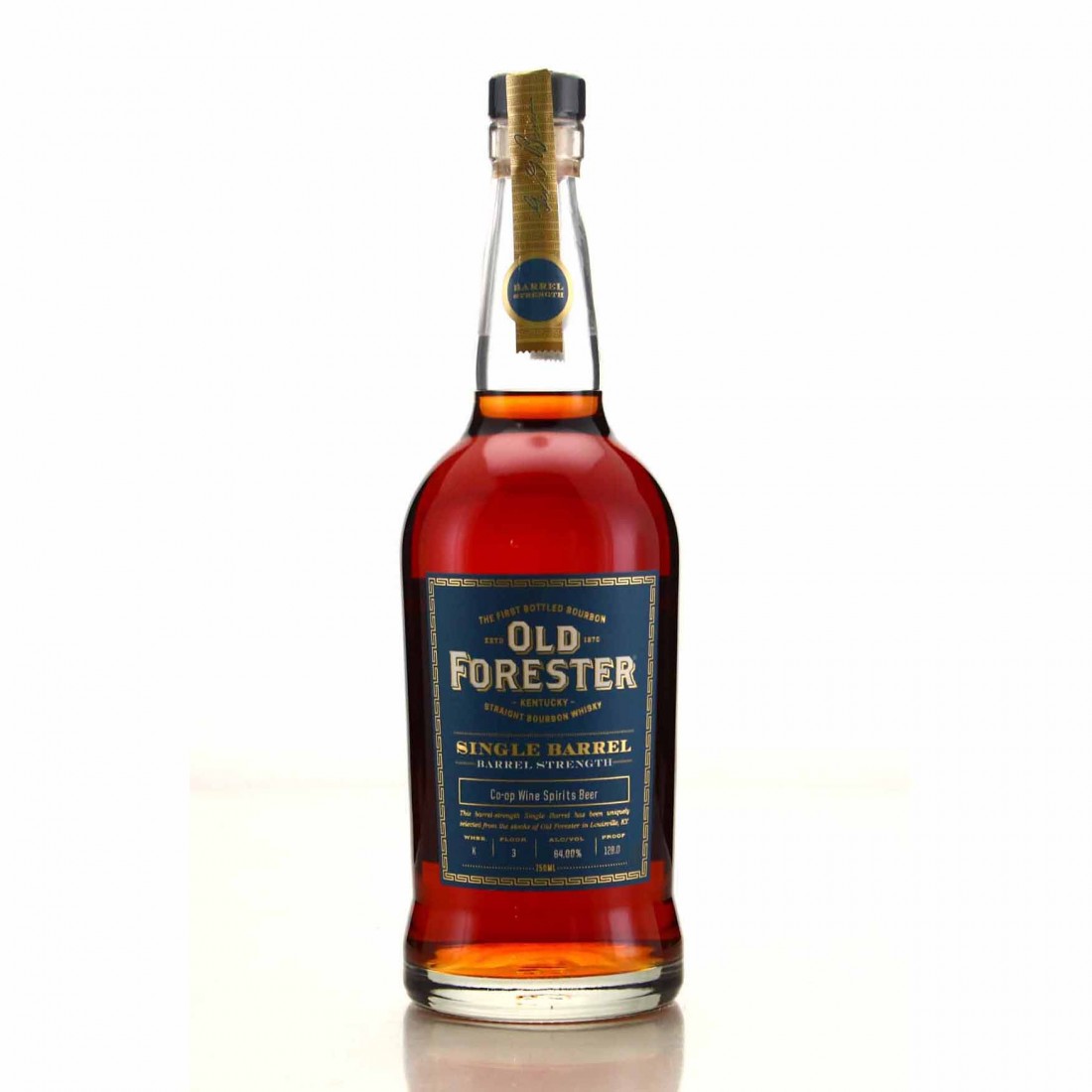 Old Forester Barrel Strength Single Barrel / Co-Op Wine Spirits Beer ...
