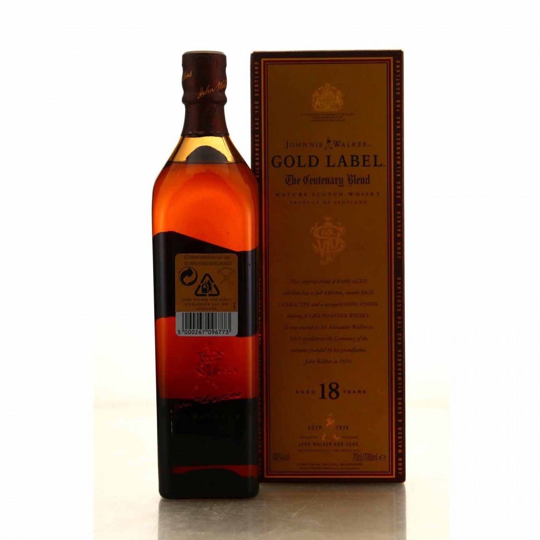 Johnnie Walker Gold Label Centenary Blend 18 Year Old | Whisky Auctioneer