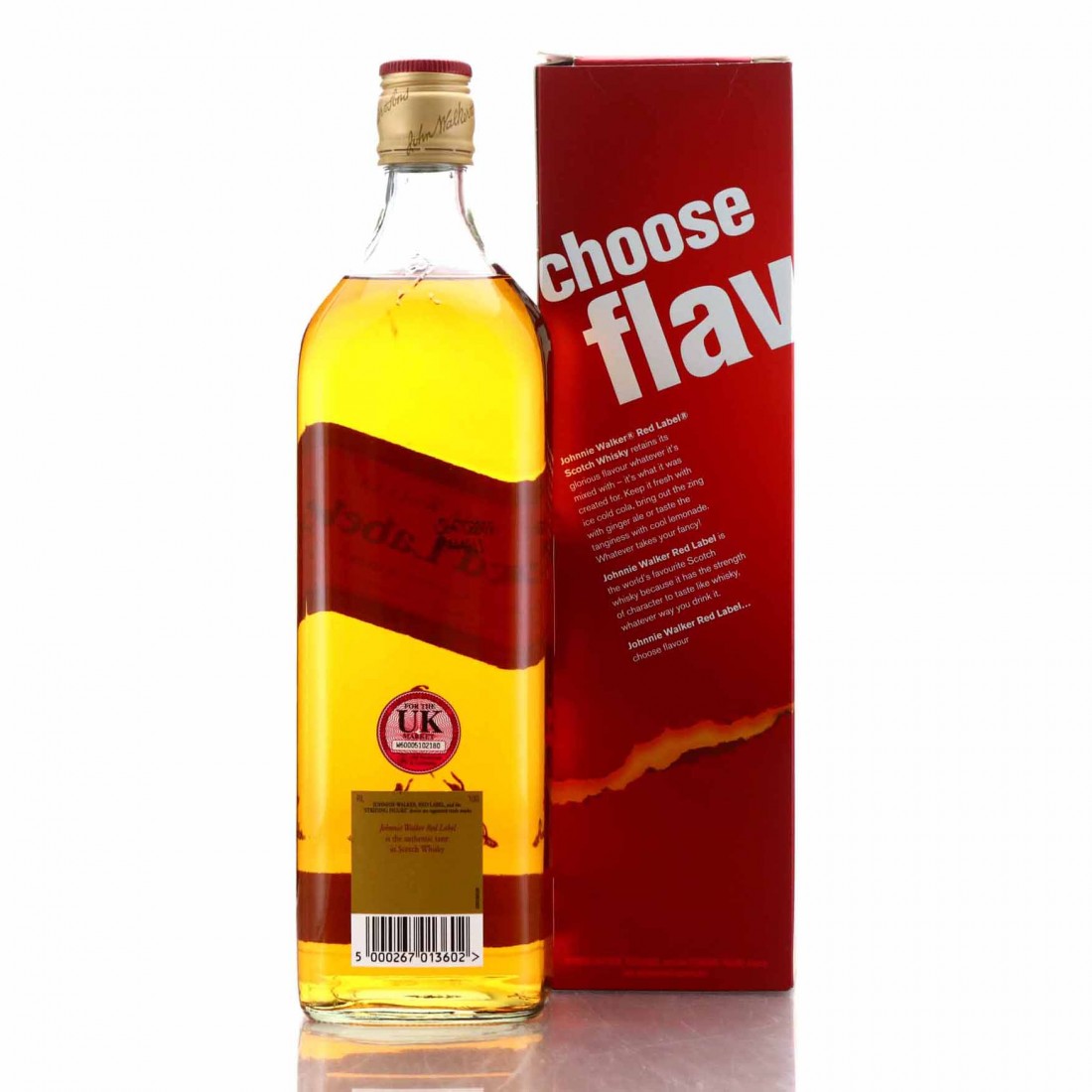 Johnnie Walker Red Label 1 Litre 1990s | Whisky Auctioneer