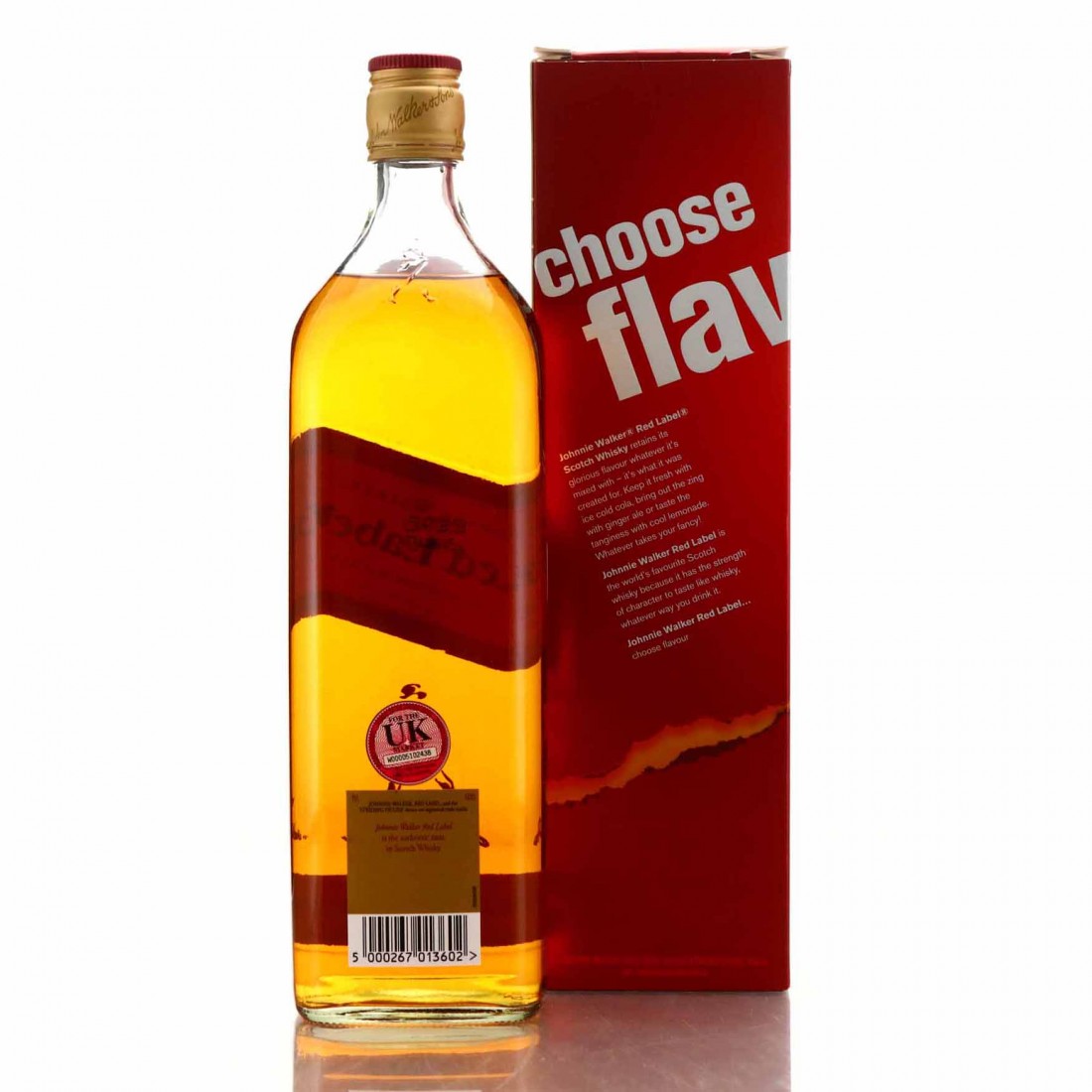 Johnnie Walker Red Label 1 Litre 1990s | Whisky Auctioneer