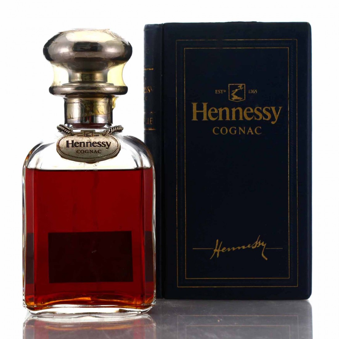 Hennessy Cognac Library Tome Blue Book - Leaking | Whisky Auctioneer