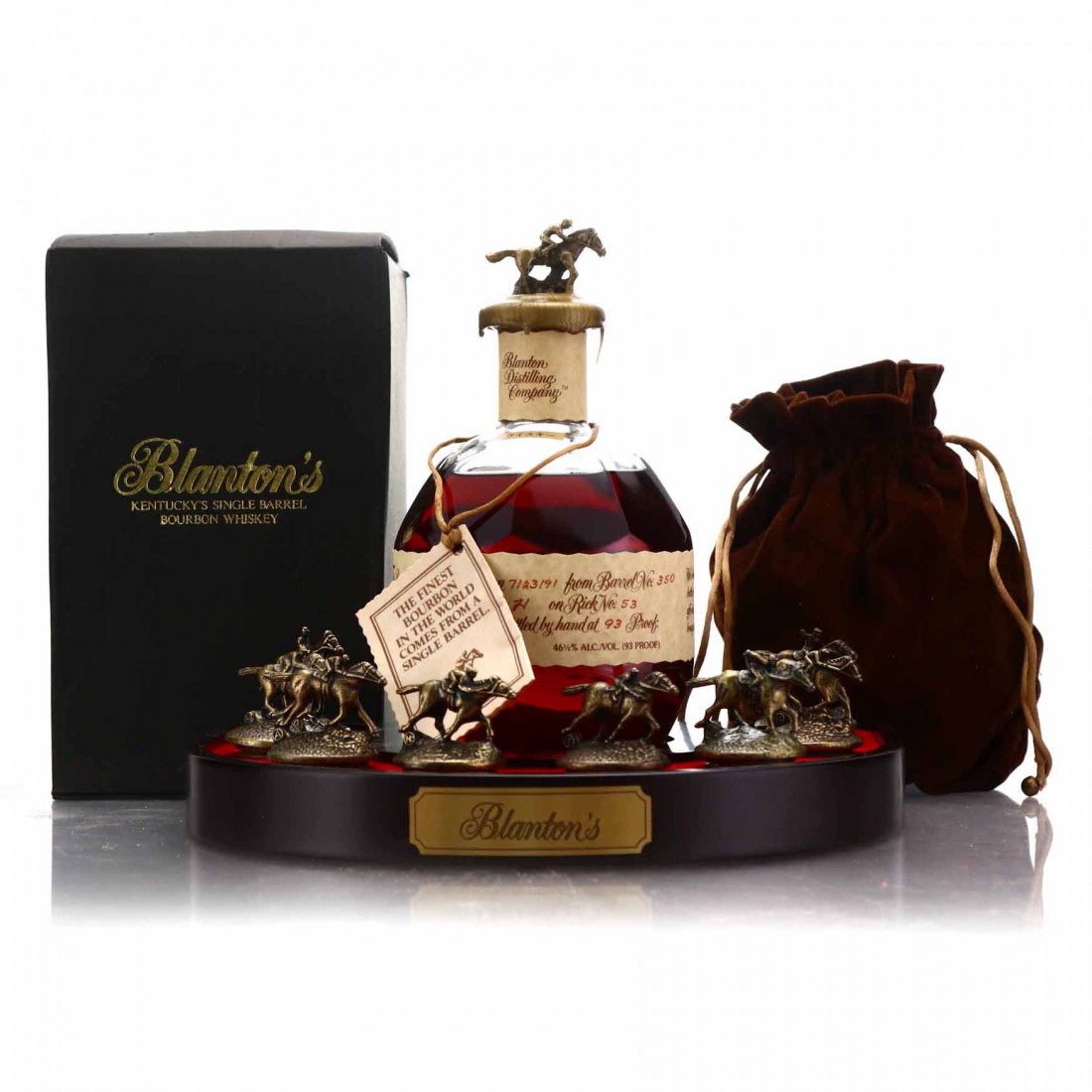 Blanton's Single Barrel Dumped 1991 / includes Full Stopper Collection ...
