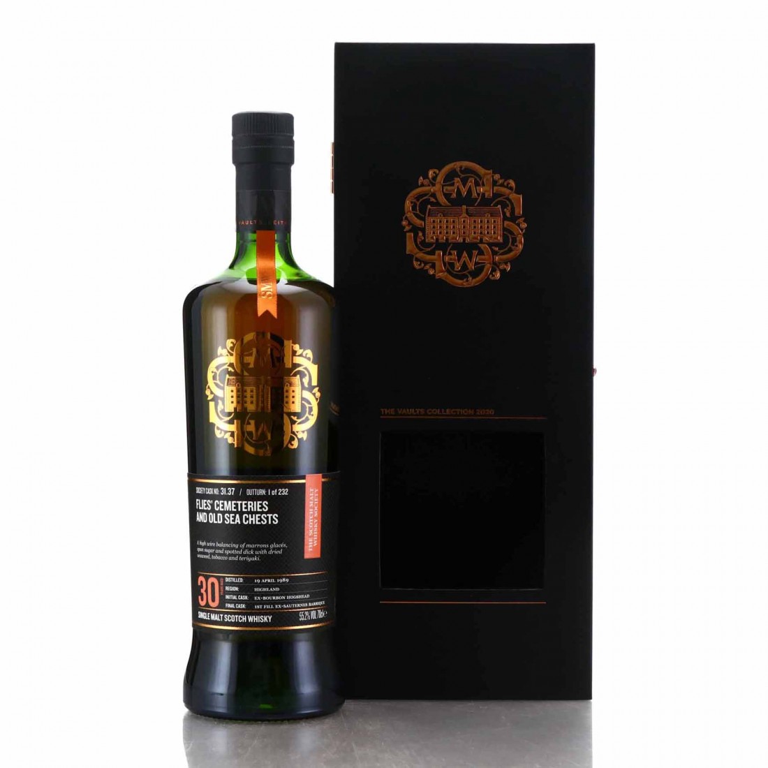 Jura 1989 SMWS 30 Year Old 31.37 / The Vaults Collection | Whisky ...