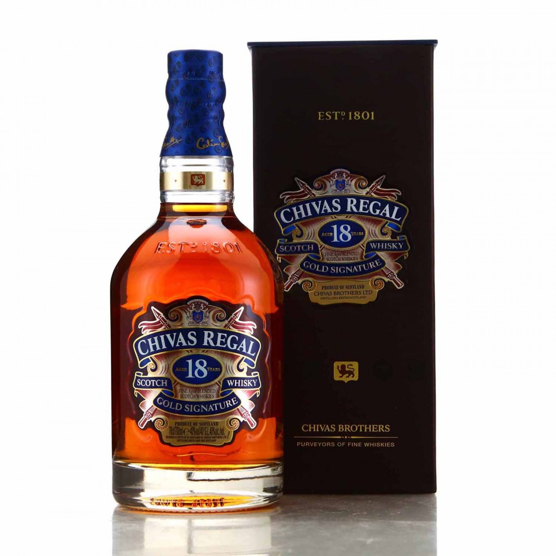 Chivas Regal 18 Year Old Gold Signature | Whisky Auctioneer