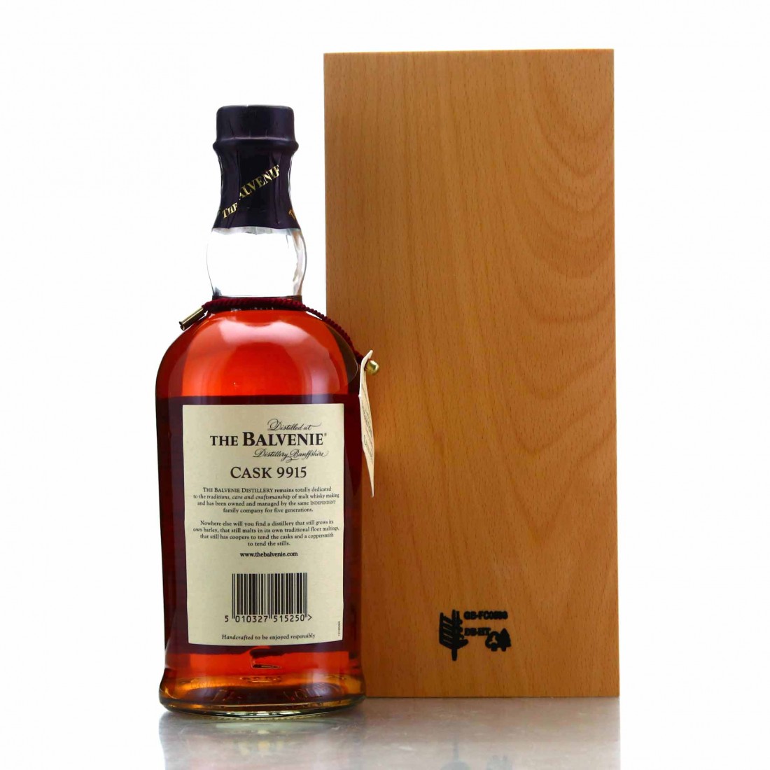 Balvenie 1967 Single Cask 40 Year Old #9915 | Whisky Auctioneer