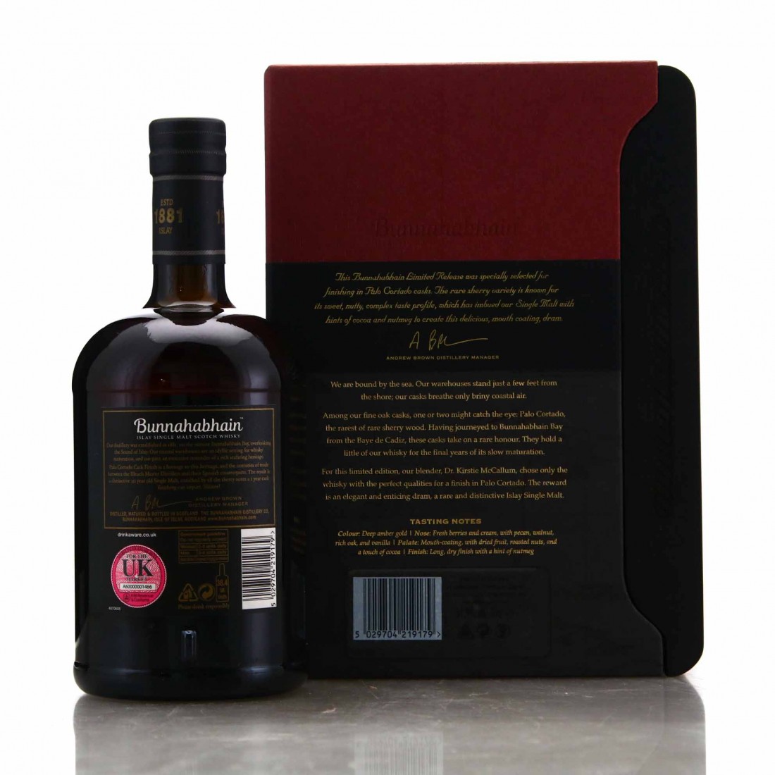 Bunnahabhain 1997 Palo Cortado Finish 20 Year Old | Whisky Auctioneer