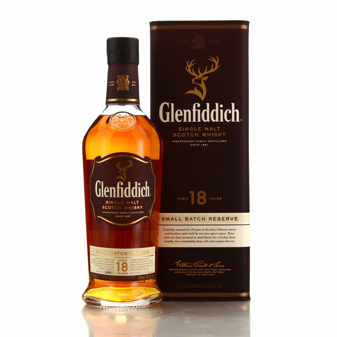 Glenfiddich 18 Year Old Small Batch Reserve pre-2019 | Whisky Auctioneer