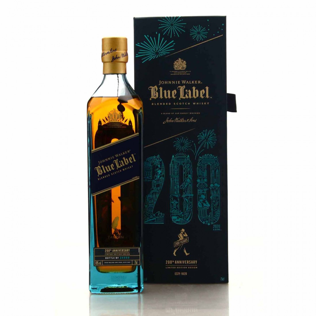 Johnnie Walker Blue Label 200th Anniversary Edition 75cl / Taiwan ...