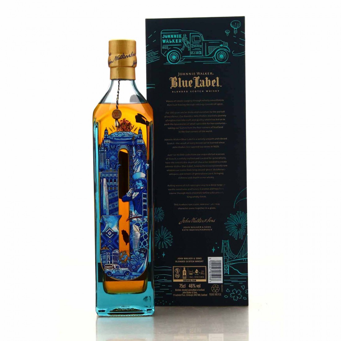 Johnnie Walker Blue Label 200th Anniversary Edition 75cl / Taiwan ...