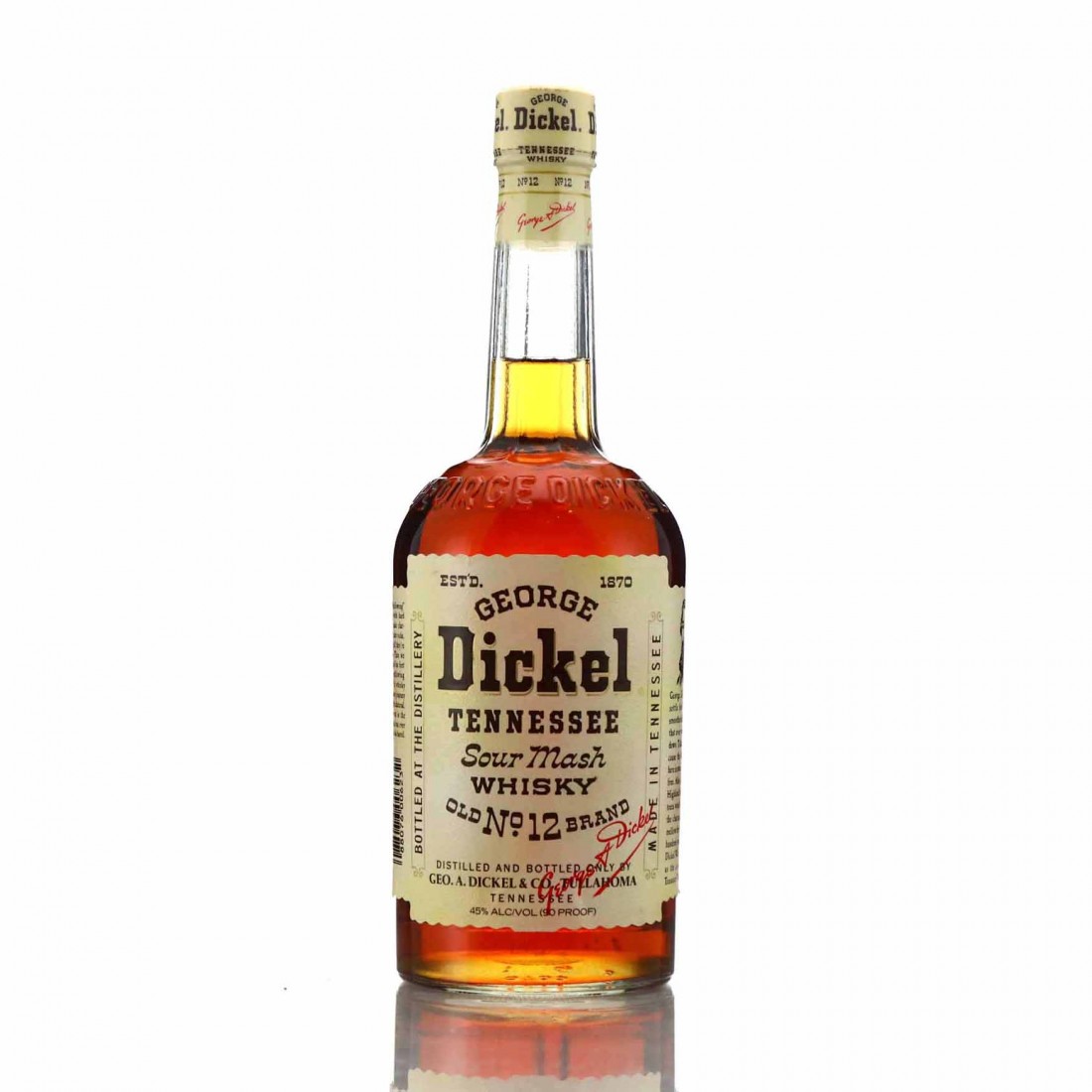 George Dickel Old No.12 Brand | Whisky Auctioneer