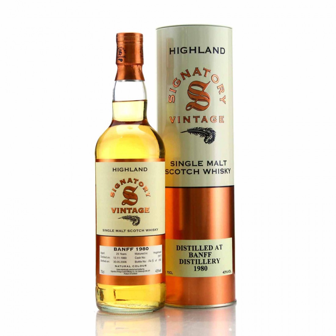 Banff 1980 Signatory Vintage 25 Year Old | Whisky Auctioneer
