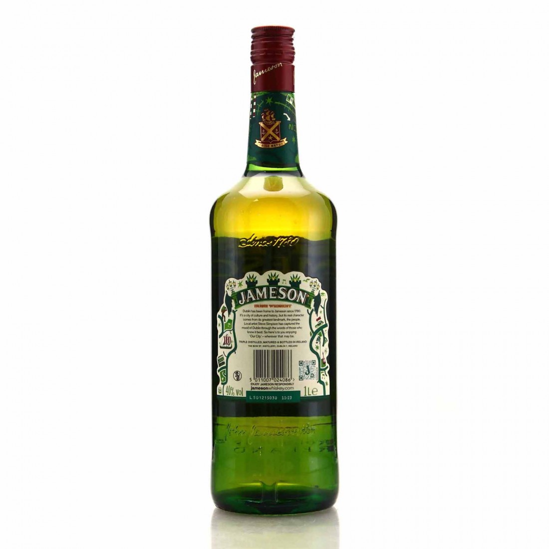 Jameson Our City 1 Litre / Steve Simpson | Whisky Auctioneer