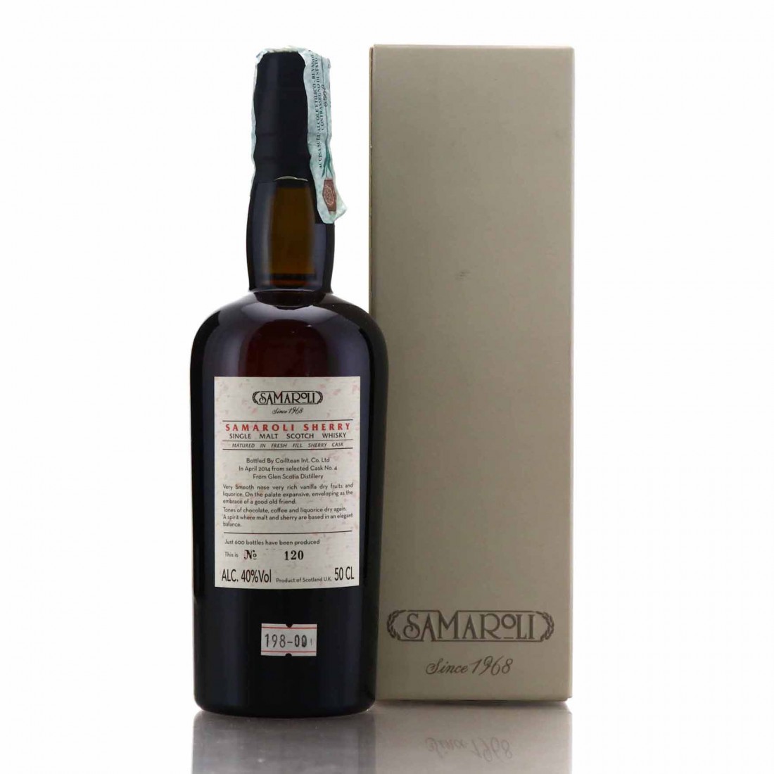 Glen Scotia 1992 Samaroli Sherry Cask 50cl | Whisky Auctioneer