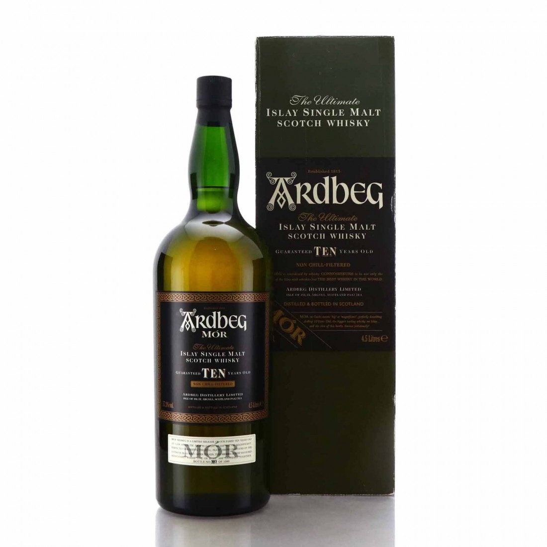 Ardbeg Mor 10 Year Old Cask Strength 4.5 Litre 1st Edition | Whisky ...