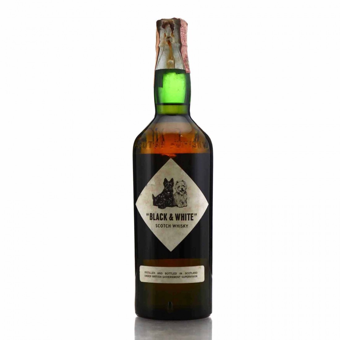Black and White Scotch Whisky 1960s / Amerigo Sagna Import | Whisky ...
