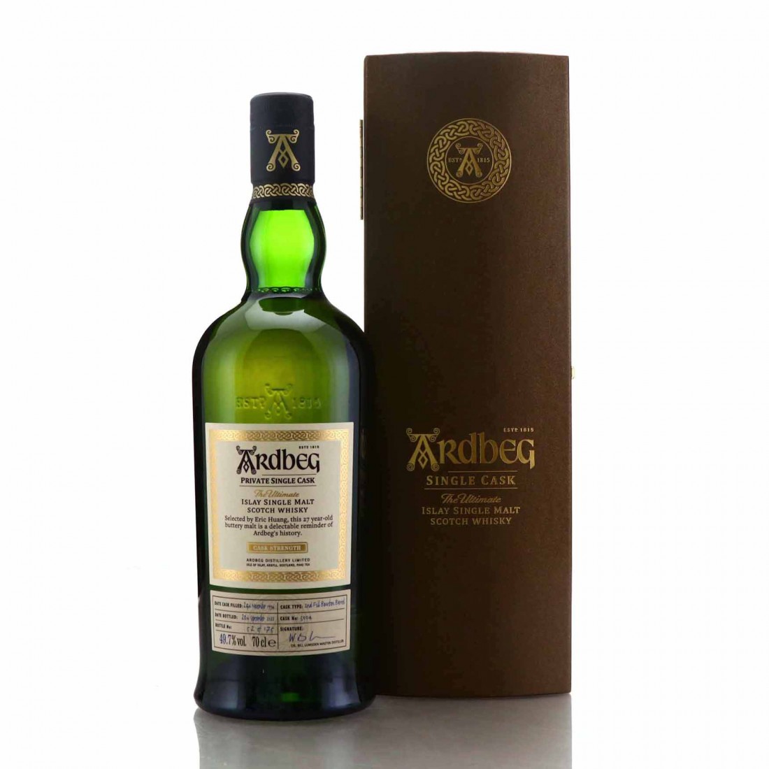 Ardbeg 1994 Single Bourbon Cask 27 Year Old #3004 / Private Cask ...
