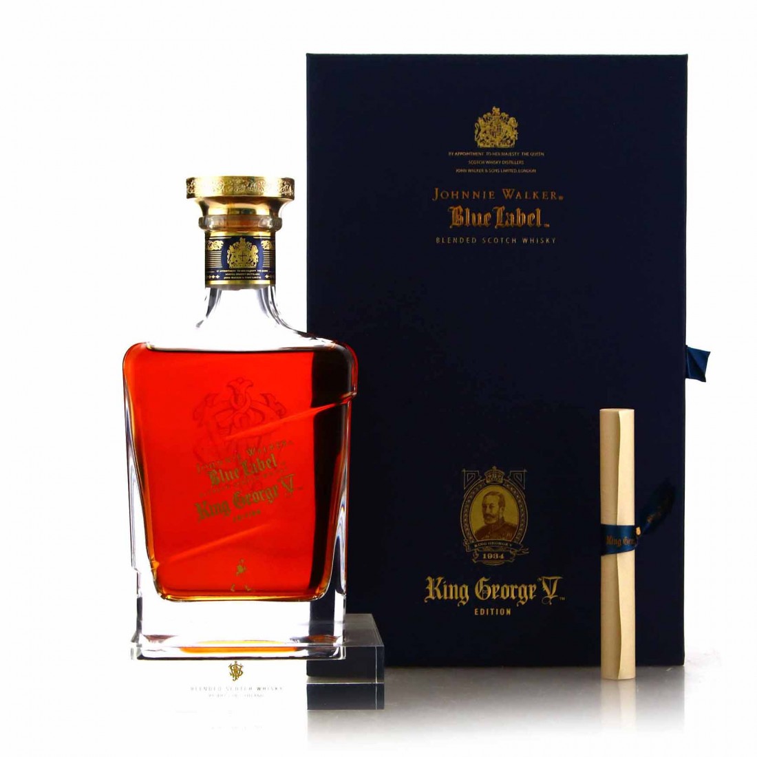 Johnnie Walker Blue Label King George V 75cl | Whisky Auctioneer