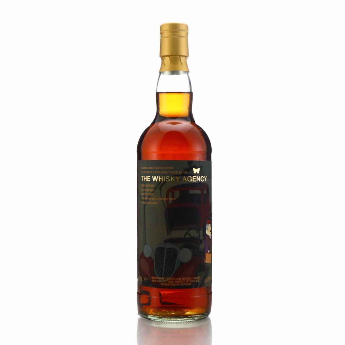 Blended Malt 2001 Whisky Agency 19 Year Old Whisky Auctioneer