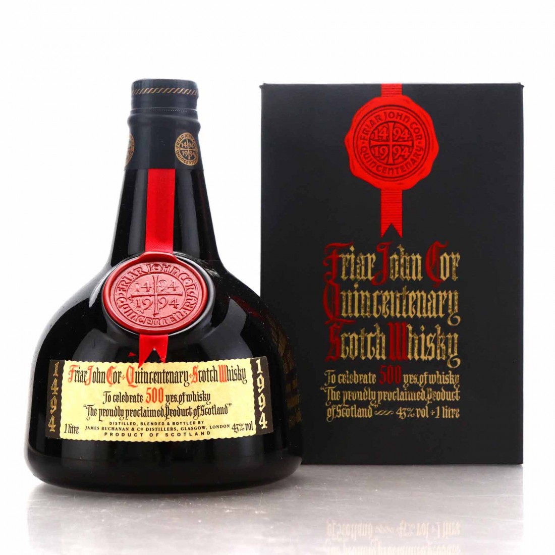 Friar John Cor Quincentenary 1 Litre | Whisky Auctioneer