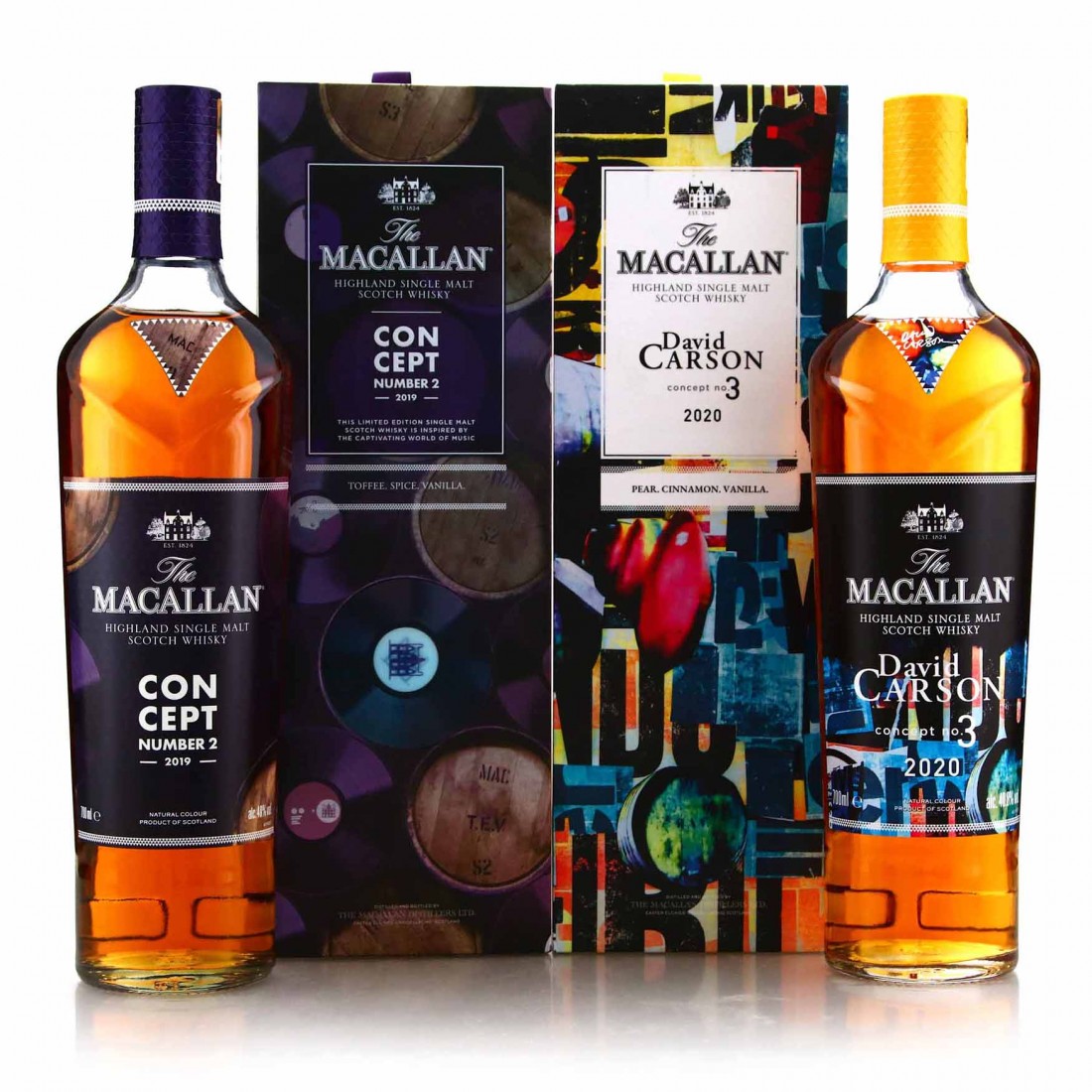 Macallan Concept Number 2-3 / Music & David Carson | Whisky Auctioneer