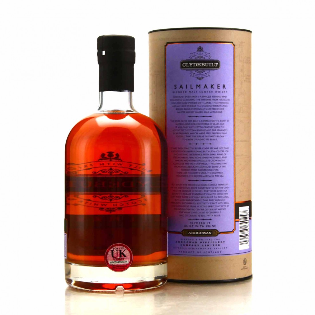 Clydebuilt Sailmaker Blended Malt | Whisky Auctioneer