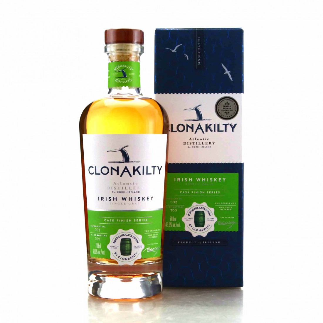 Clonakilty Bordeaux Cask Finish Single Grain / Batch #2 | Whisky Auctioneer