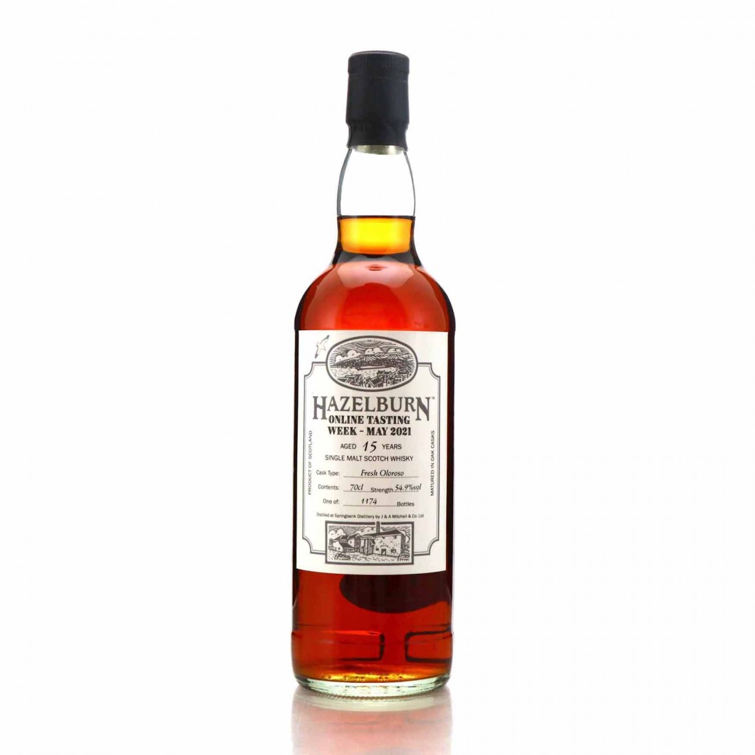 Hazelburn 15 Year Old Fresh Oloroso Casks / Online Tasting Week 2021 ...