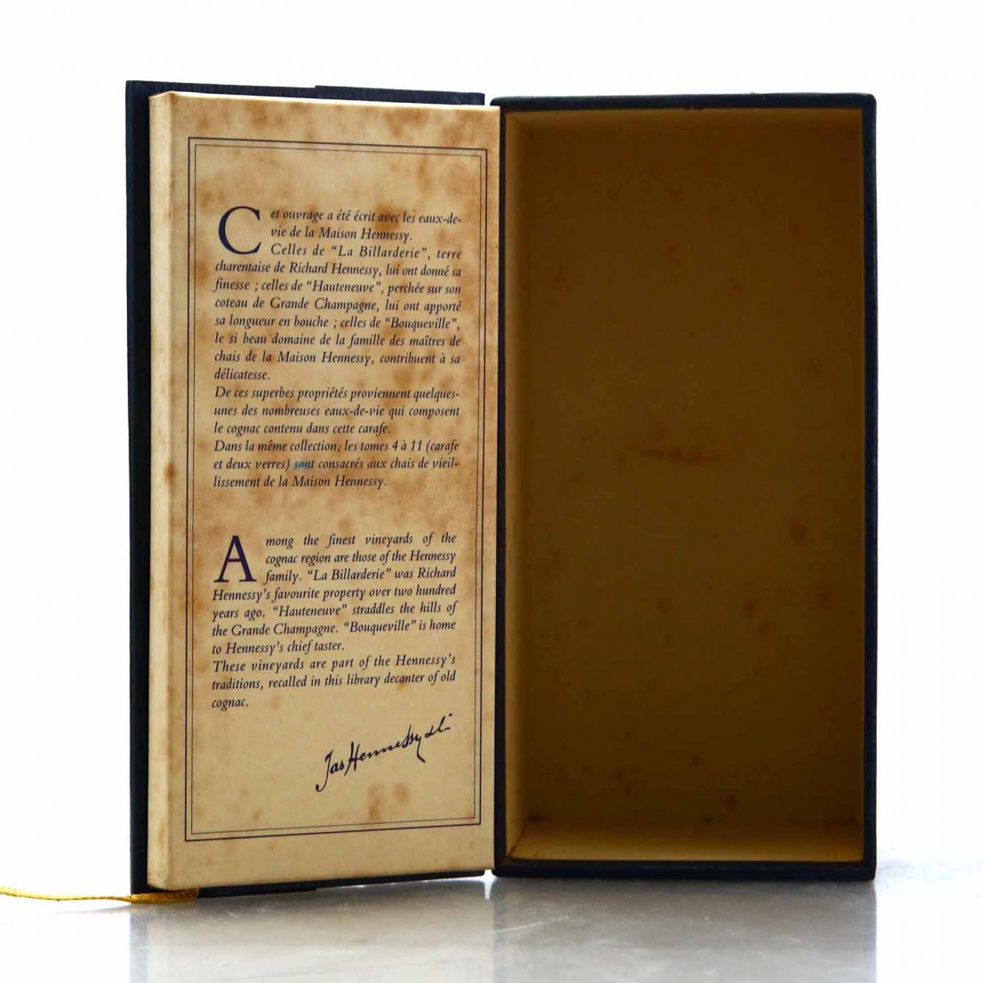 Hennessy Cognac Library Tome Blue Book | Whisky Auctioneer