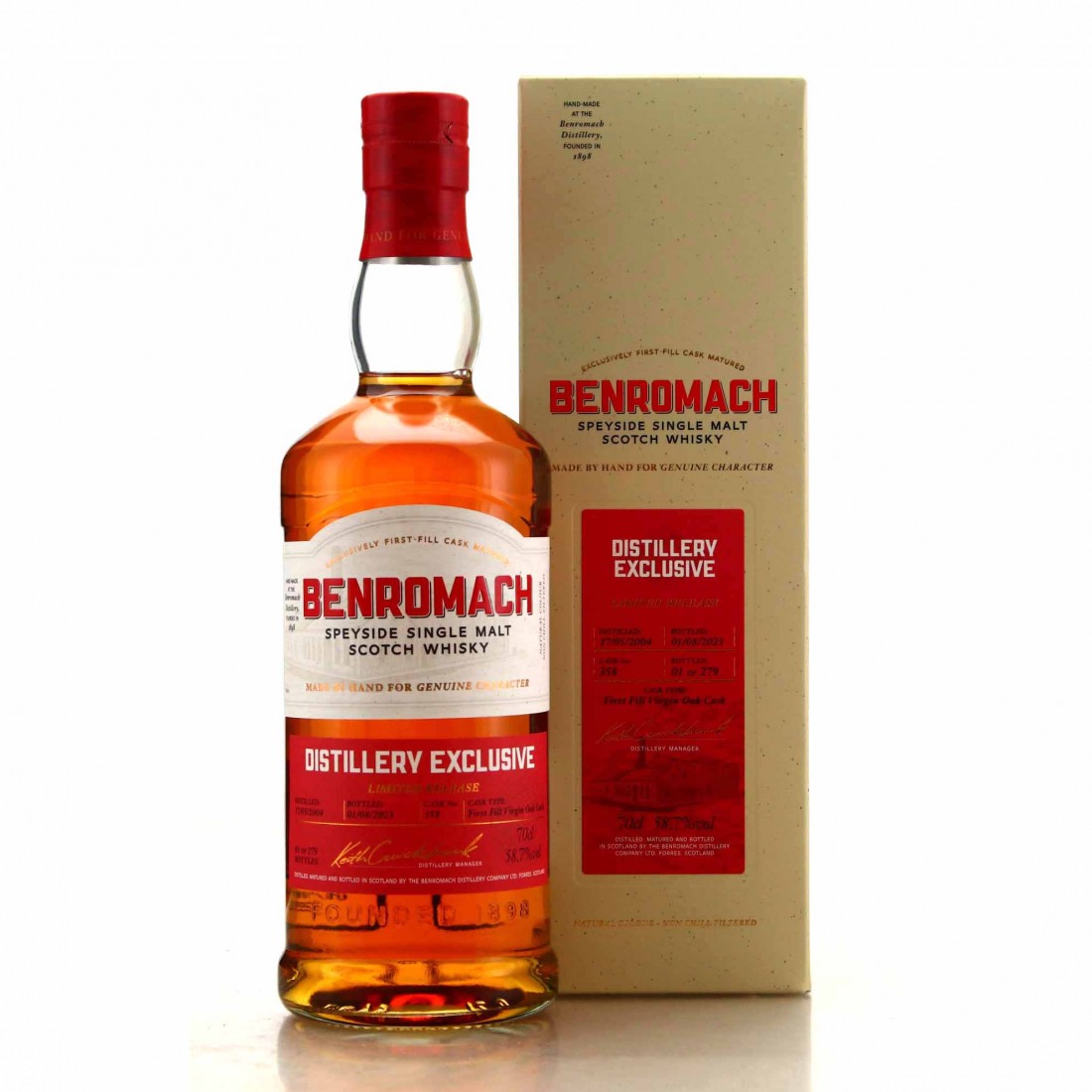 Benromach 2004 Single Cask #358 / Distillery Shop | Whisky Auctioneer