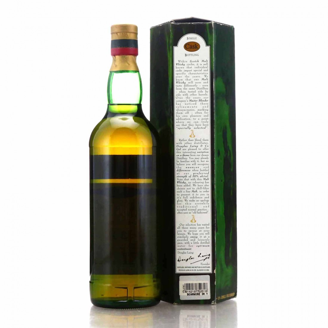Bowmore 1966 Douglas Laing 36 Year Old Cask Strength | Whisky Auctioneer